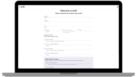 How to Register With Uwill & Book Your First Appointment · Uwill