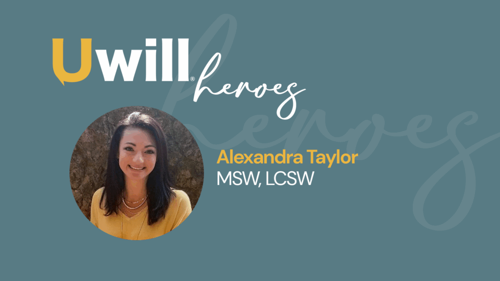 October Hero of the Month: Alexandra Taylor, MSW, LCSW · Uwill